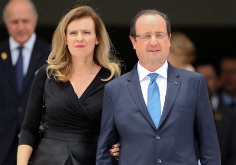 Valérie Trierweiler Première Visite De François Hollande Elle