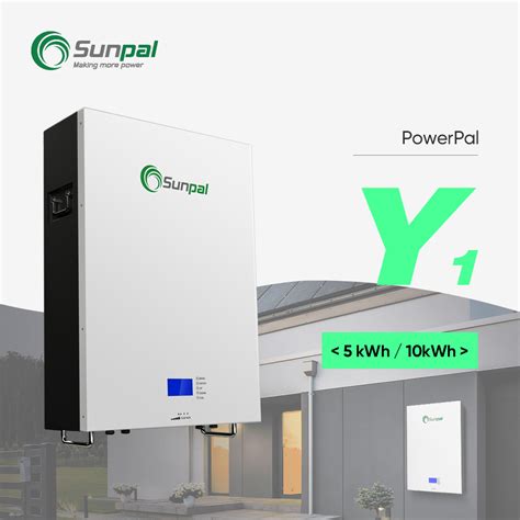 Sunpal Hybrid Off Grid Solar System Battery Solar Powerwall 48v Lithium