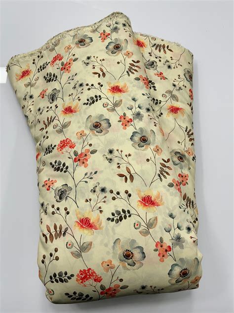 Muslin Floral Print Collection The Wardrobe Fabrics