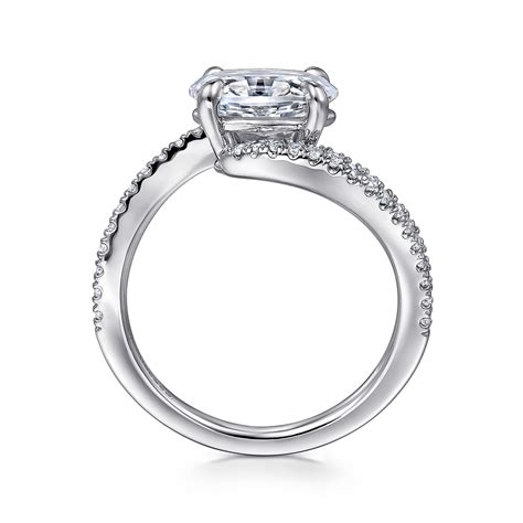 Gabriel And Co Aiva East West Bypass Diamond Engagement Ring Er16278o6
