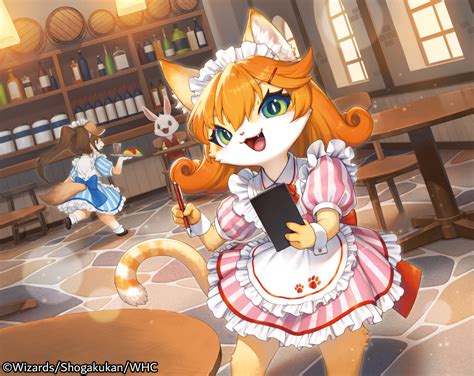 Kemonomichi Blue Black Duel Masters Official Art 1boy 2girls