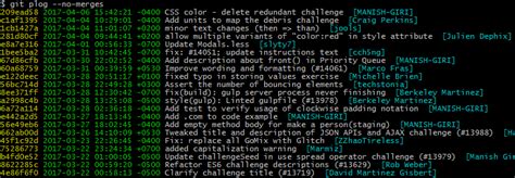 git logを見やすくしたい！ git qiita