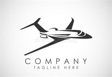 Airplane Aviation Vector Logo Design Concept Airline Logo Plane Travel