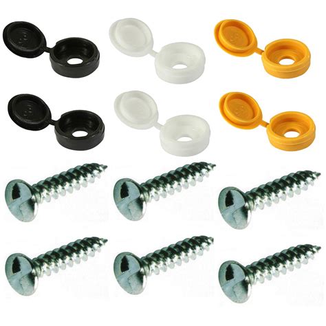 License Plate Screw 12 X Anti Theft Number Plate Security Screws