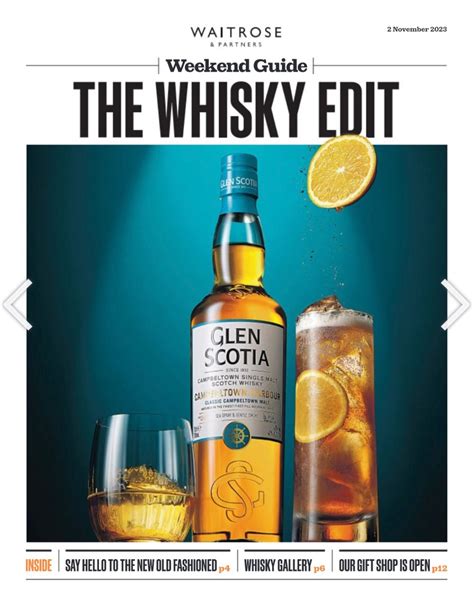 If You Love Whisky Dont Forget To Pick Up Your Copy Of Waitrose