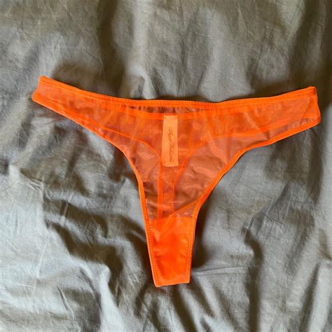 Agent Provocateur Womens Orange Panties Depop