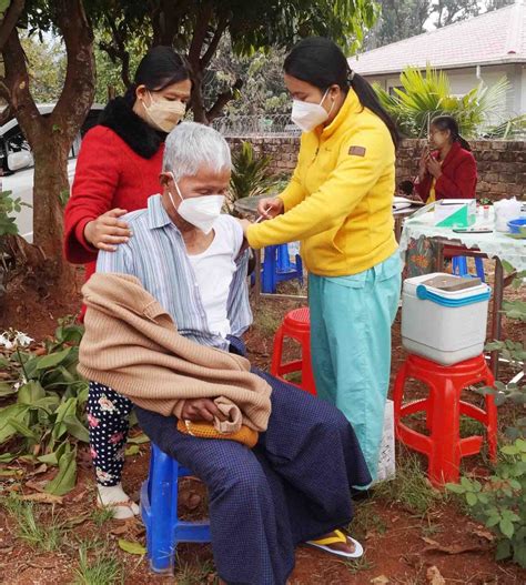 ဆီဆိုင်မြို့၌ ကိုဗစ် ၁၉ ရောဂါကာကွယ်ဆေး ဒုတိယအကြိမ် ထိုးနှံရန်ကျန်ရှိသည့