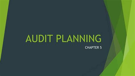 Audit Planningpptx