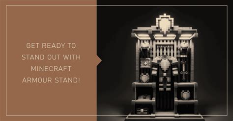 Minecraft Mastering The Art Of Armour Stand Design