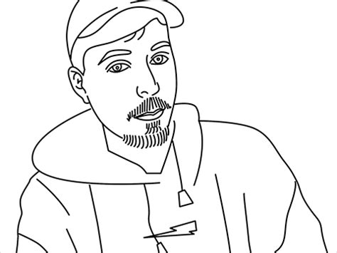 How To Draw Mrbeast Step By Step 14 Easy Phase