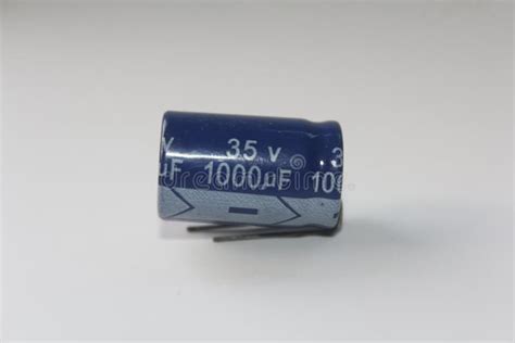 Capacitor Is Electronics Part That Can Save Electron Klaten Indonesia 22 August 2022 Stock