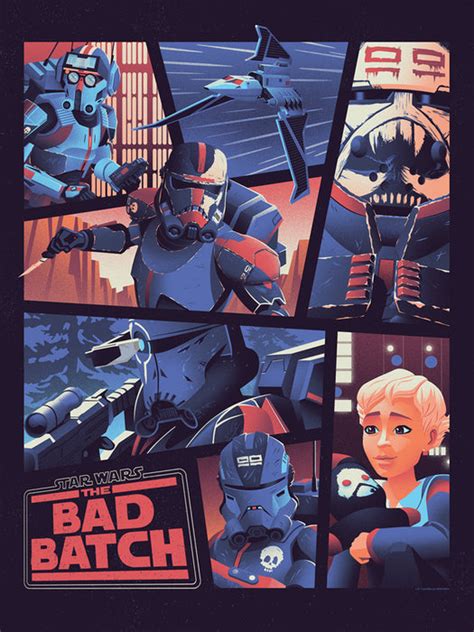 Clone Force 99 By Joe Hogan Star Wars — Acme Archives Direct