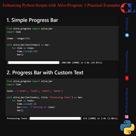 Enhancing Python Scripts With Alive Progress 5 Practical Examples Enhancing Python Scripts With Alive Progress 5 Practical Examples