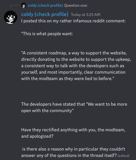 Small Unofficial Qanda Thing From The Discord Donation Status R Aisekai