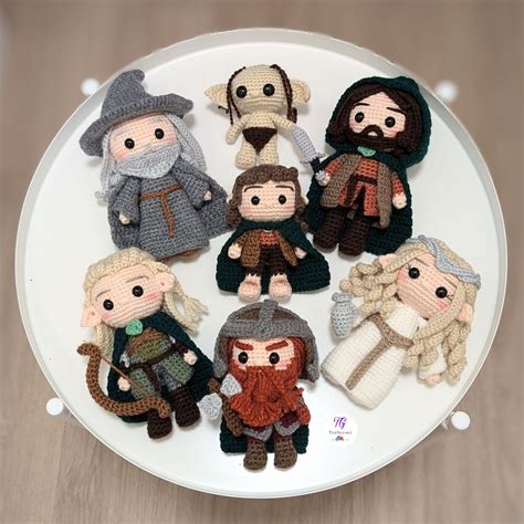 Lord Of The Rings Amigurumi Amigurumi Game Of Thrones Diy Lord Of The Rings Crafts Lord Of