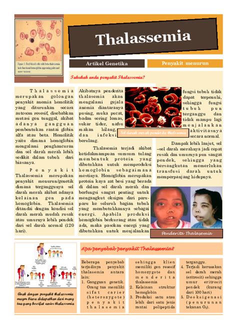 Pdf Thalassemia