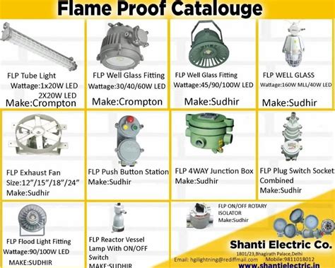 Flame Proof Lights And Accessories Flameproof Flood Light Fittings