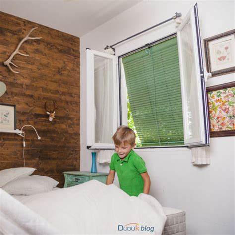 La Importancia De Enseñarle A Un Niño A Tender Su Cama Duduk