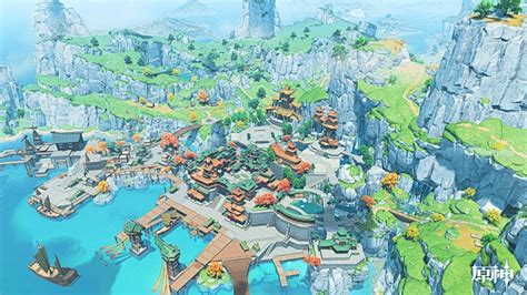 原神 璃月港 花瓣网