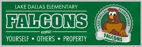 Falcon Theme Banner Mascot Junction