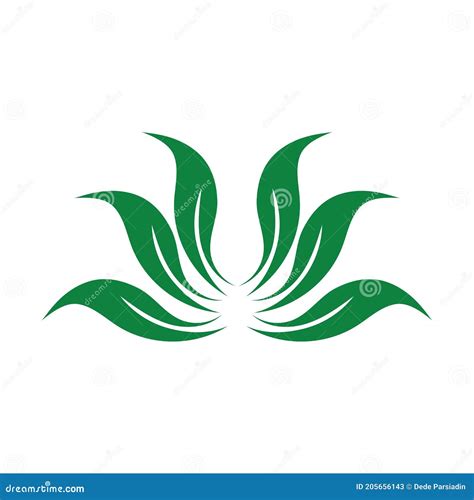 Leaf Stock Vector Illustration Of Green Fresh Design 205656143