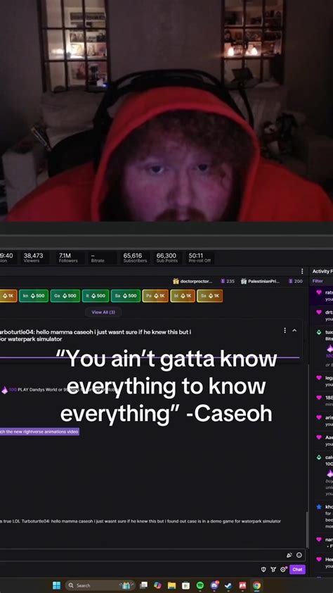 Inspirational Quote Of The Year From Caseoh Tiktok