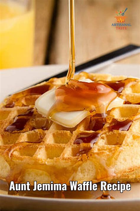 Turn Pancake Mix Into Delicious Aunt Jemima Waffle Recipe In Minutes