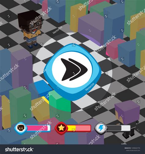 Game Ui Menu Application Mobile App Stock Vector Royalty Free Shutterstock