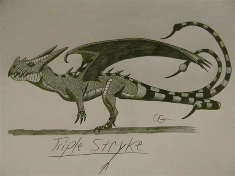 How To Train Your Dragon Triple Stryke By Acrosaurotaurus On Deviantart