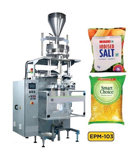 Elite Packtech Collar Type Volumetric Packaging Machine Compressor Air