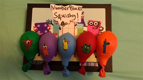 Numberblocks Squishy 1 To 5 Youtube