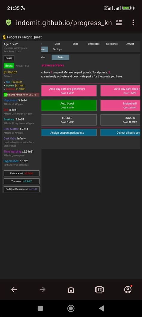 Progress Knight Quest How To Progress Further Rincrementalgames
