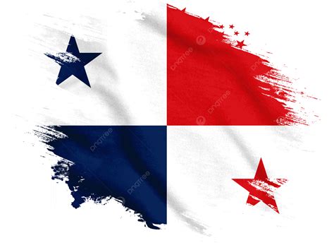 بنما فرشاة ألوان مائية جديدة بنما علَم يوم بنما Png وملف Psd للتحميل