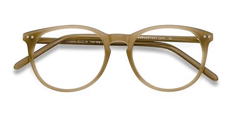 Fiction Round Taupe Glasses For Women Eyebuydirect Canada