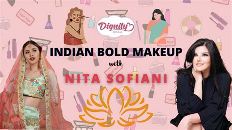 Nita Sofiani Indian Bold Make Up Youtube