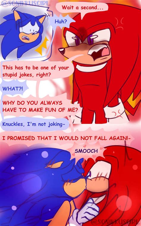 Knuckles Birthday Sonknux Comic Part 7 By Sonikkusgirl On Deviantart