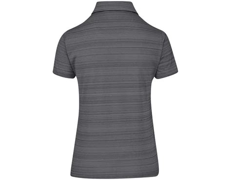 Ladies Astoria Golf Shirt Grey Brand Innovation