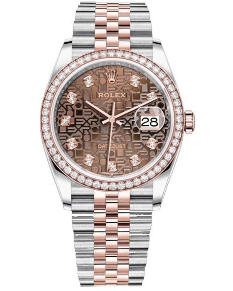Часы Rolex Datejust 36mm Steel And Everose Gold 126281rbr 0013 14445