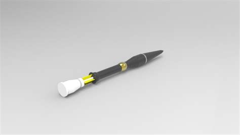 🚀 73mm Pg 15n Rocket・ Stl File For 3d Printing・cults