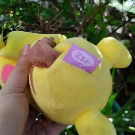 Pokemon Zzzsleeping Picachu Plush Toy Hobbies And Toys Toys And Games