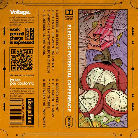 Premium Psd A Yellow Cover For An Electric Potential Difference With