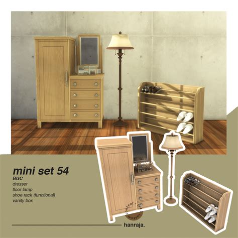 Мини сет для холла Mini Set 54 для Симс 4