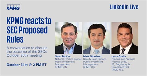 Ben Scheffler On Linkedin On 10 31 Kpmg Professionals Sean Mckee Matt Giordano And Larry Godin…