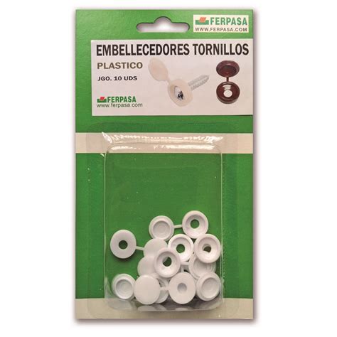 Embellecedores Plasticos Ptorn Blancos 10u Comprar En Servei EstaciÓ