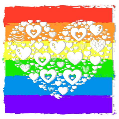 Sex Minority Concept Gays In A Bed Stock Illustration Illustration