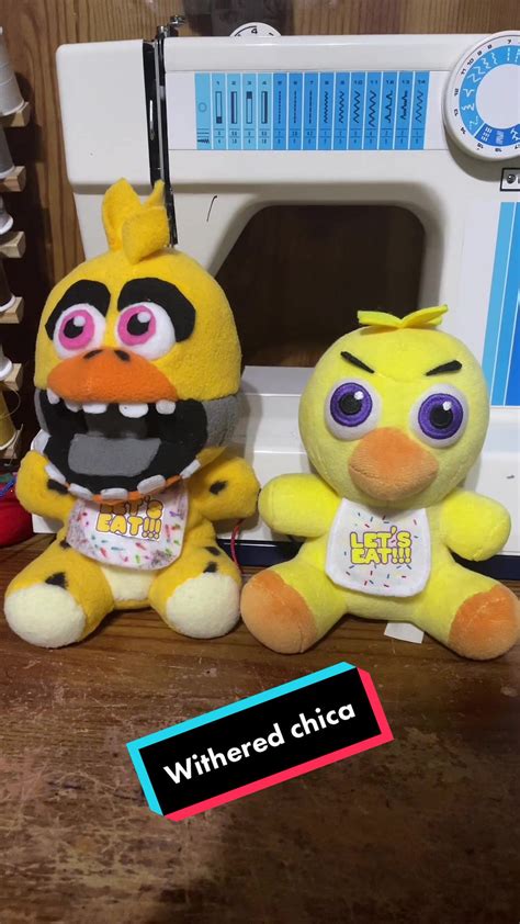 Withered Chica Plush Custom Withered Chica Plush Diy