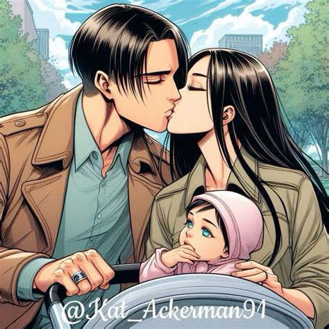 Levi Ackerman With His Wife Kat And Their Daughter Luna 😍🥰🥺🥹 ️💕💞