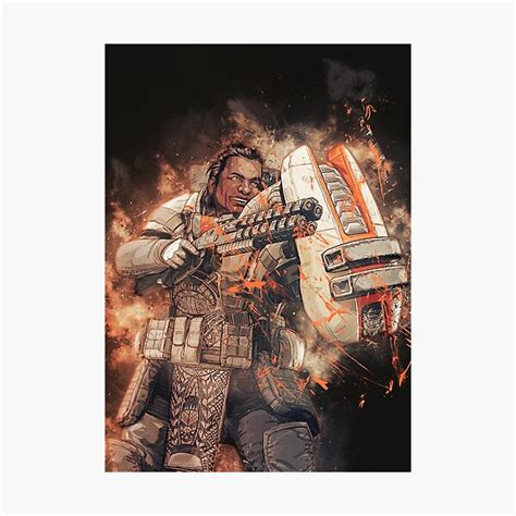 Apex Legends Gibraltar Poster Videospieldekor Fotodruck Von