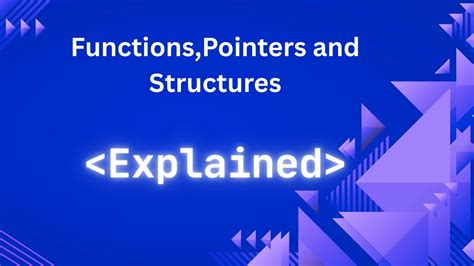 C Programming For Embedded Systems Pointers Structs And Functions On