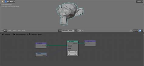 Simple Cast To Sphere Modifier In Blender Using Geometry Nodes